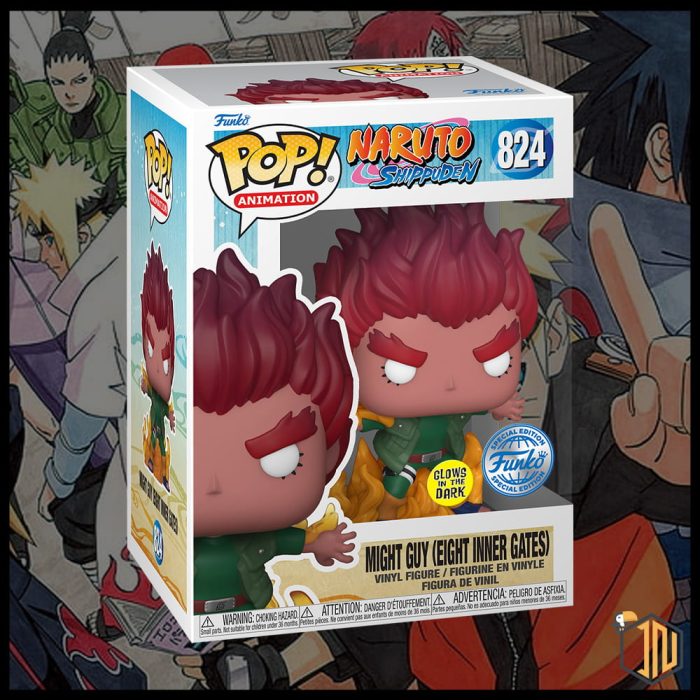 Naruto Funko POP! - Might Guy (Eight Inner Gates) GITD | I Nerdini Shop