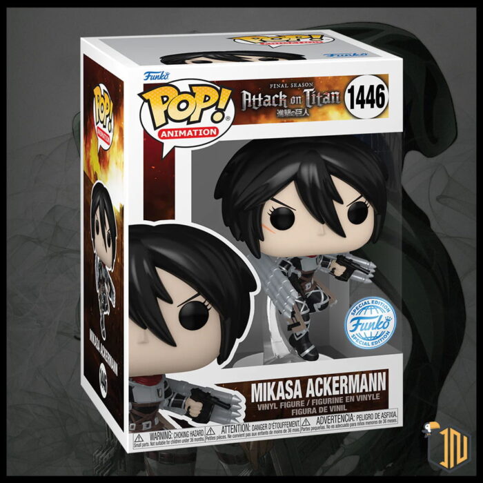 L'attacco dei giganti Funko POP! - Mikasa Ackerman (Metallic) #1446 | I ...