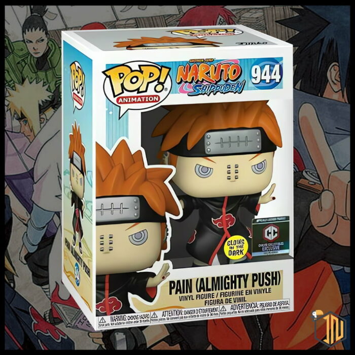 Naruto Funko POP! - Pain (almighty push) #944 GITD Chalice Exclusive ...